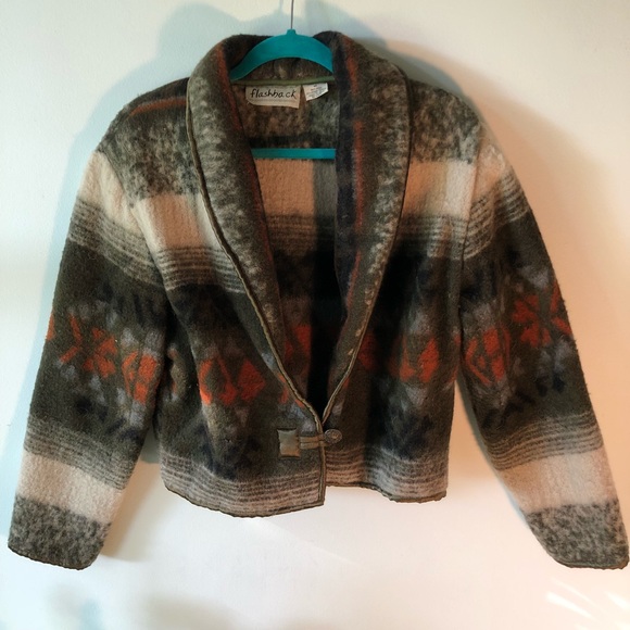 Vintage | Jackets & Coats | Vintage Western Wool Jacket | Poshmark